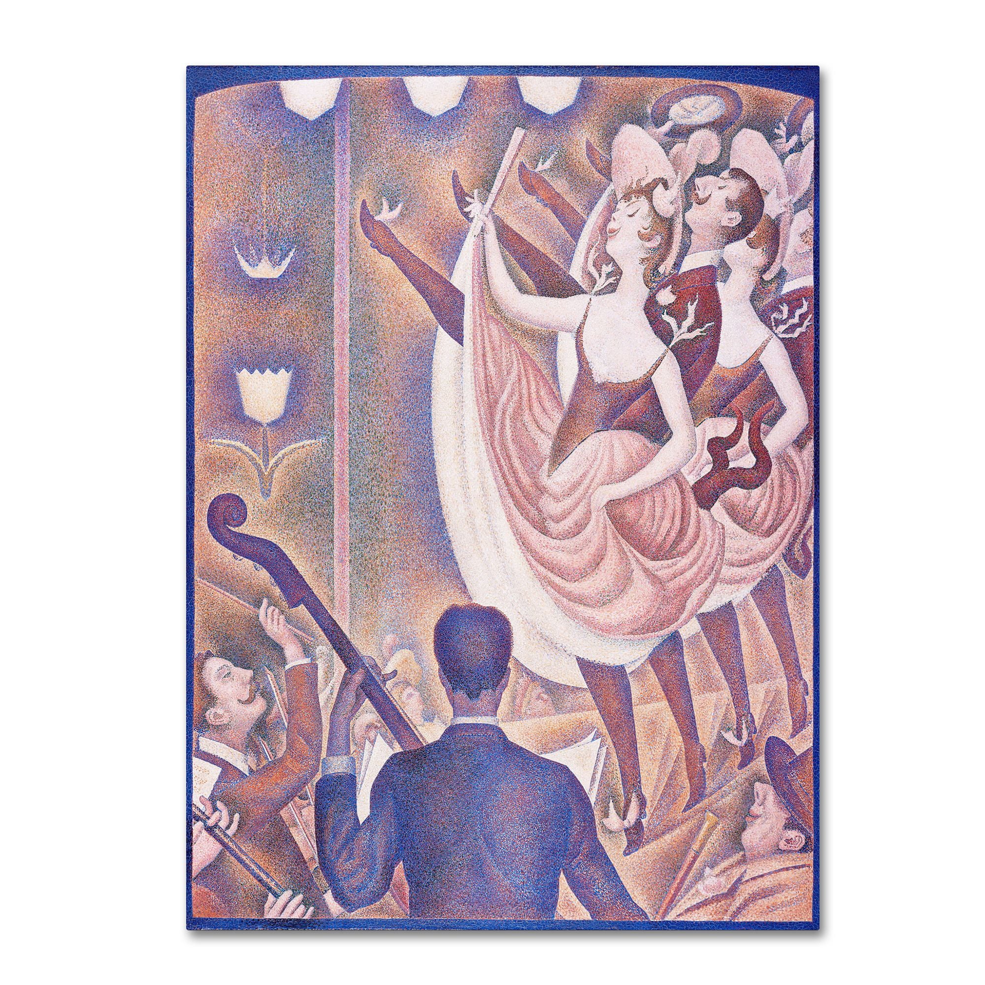 Trademark Fine Art 'Le Chahut' Canvas Art by Georges Seurat - Walmart.com