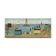 Trademark Fine Art 'Little Lighthouse' Canvas Art by Robin Betterley ...