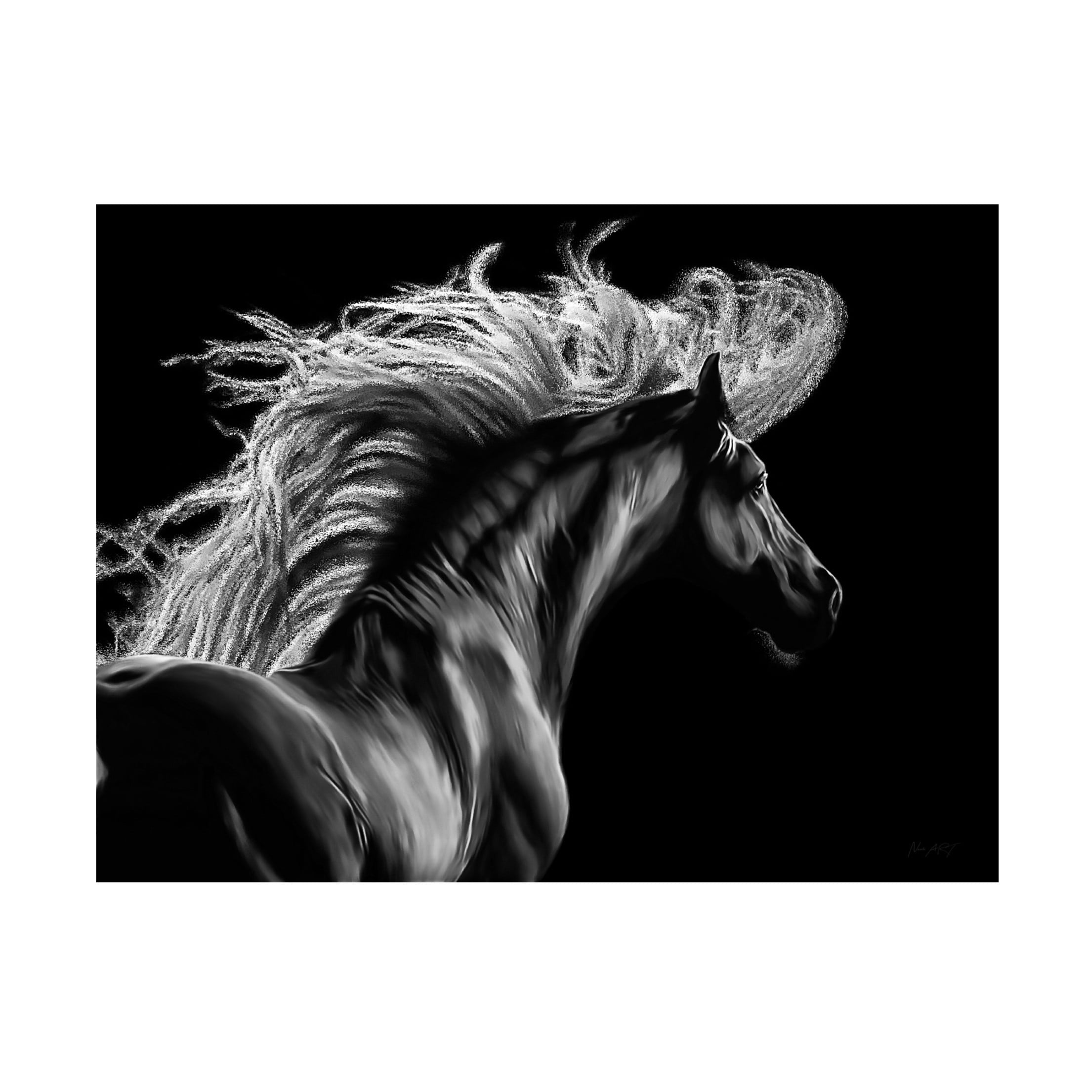 Trademark Fine Art Lord Amihere Le Equus Canvas Wall Art - Walmart.com