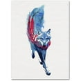 Trademark Fine Art 'Lupus Lupus I' Canvas Art by Robert Farkas ...