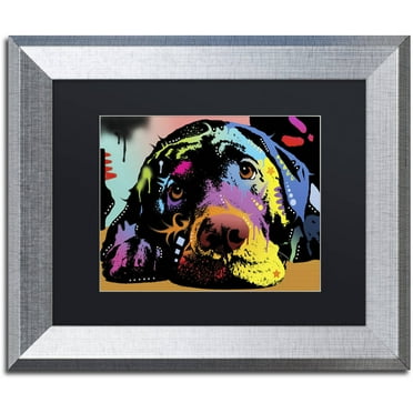 Trademark Fine Art 'Close Up Lab' Canvas Art by Dean Russo, Black Matte ...