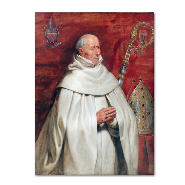 Trademark Fine Art 'Matthaeus Yrsselius Abbot' Canvas Art by Peter Paul ...