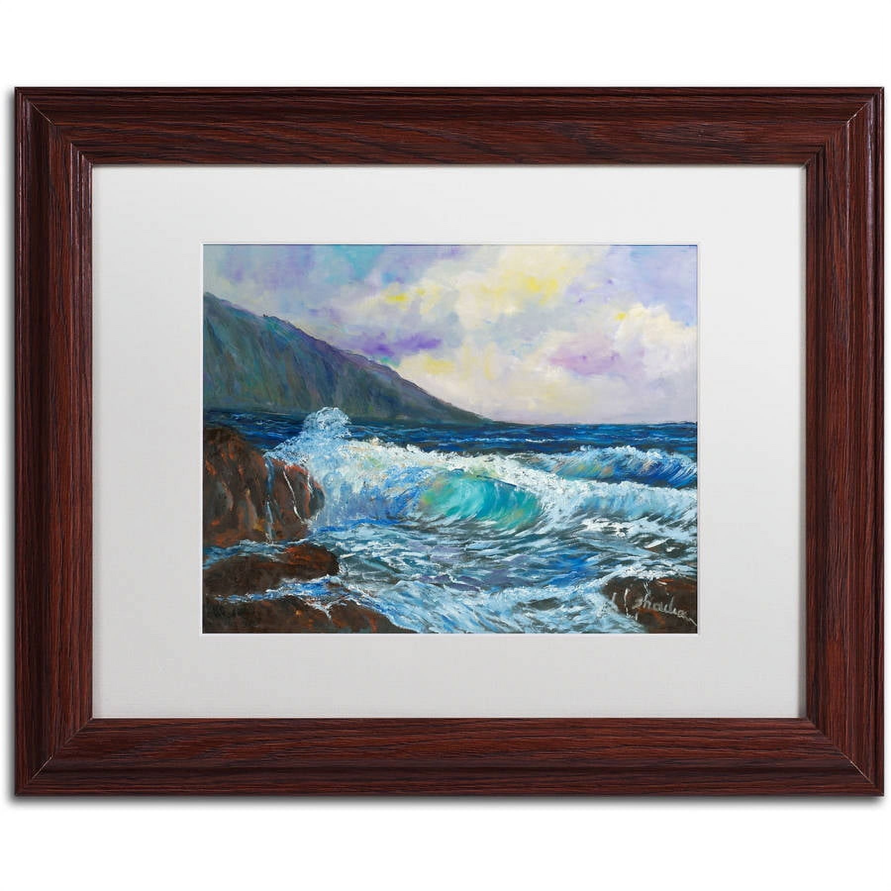 Trademark Fine Art "Maui's Enchanting Seas" Canvas Art by Manor Shadian ...
