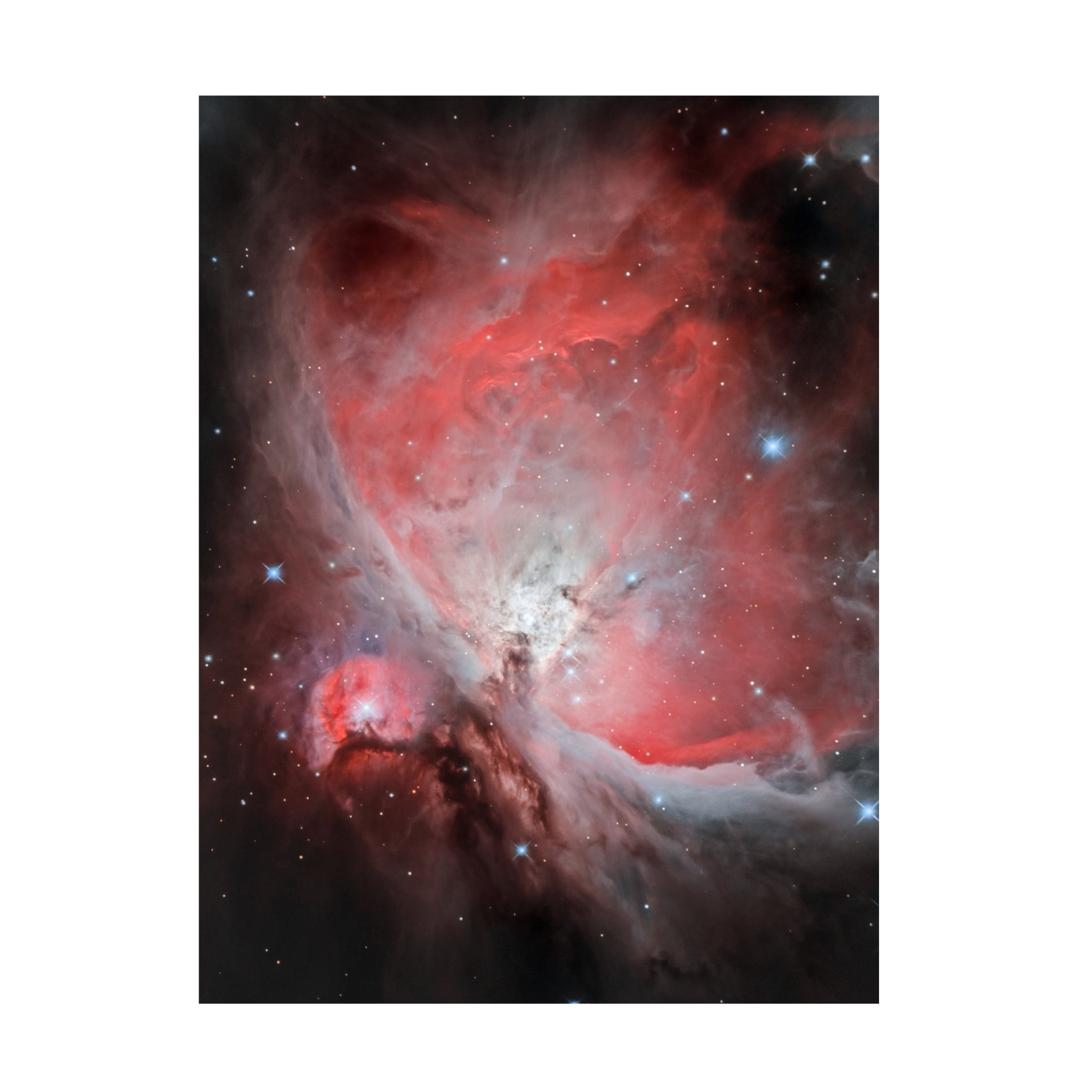 Trademark Fine Art Michael Kalika The Heart Of The Great Orion Nebula ...