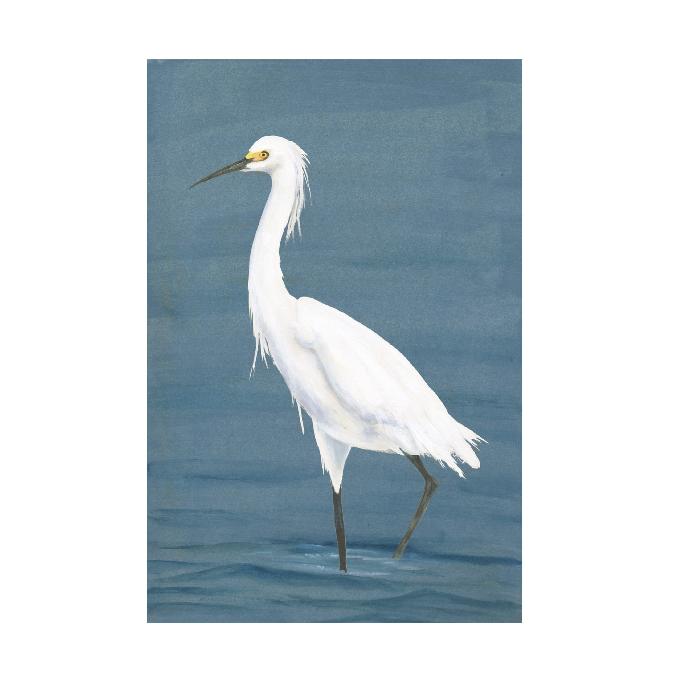 Trademark Fine Art Michael Willett Wading Egret II Canvas Wall Art ...