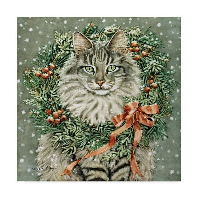 Trademark Fine Art 'Miss December' Canvas Art by Jan Benz - Walmart.com