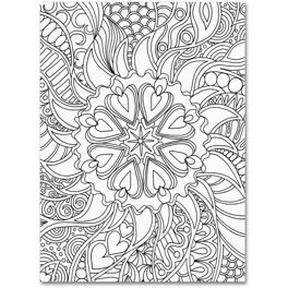 fine art coloring pages