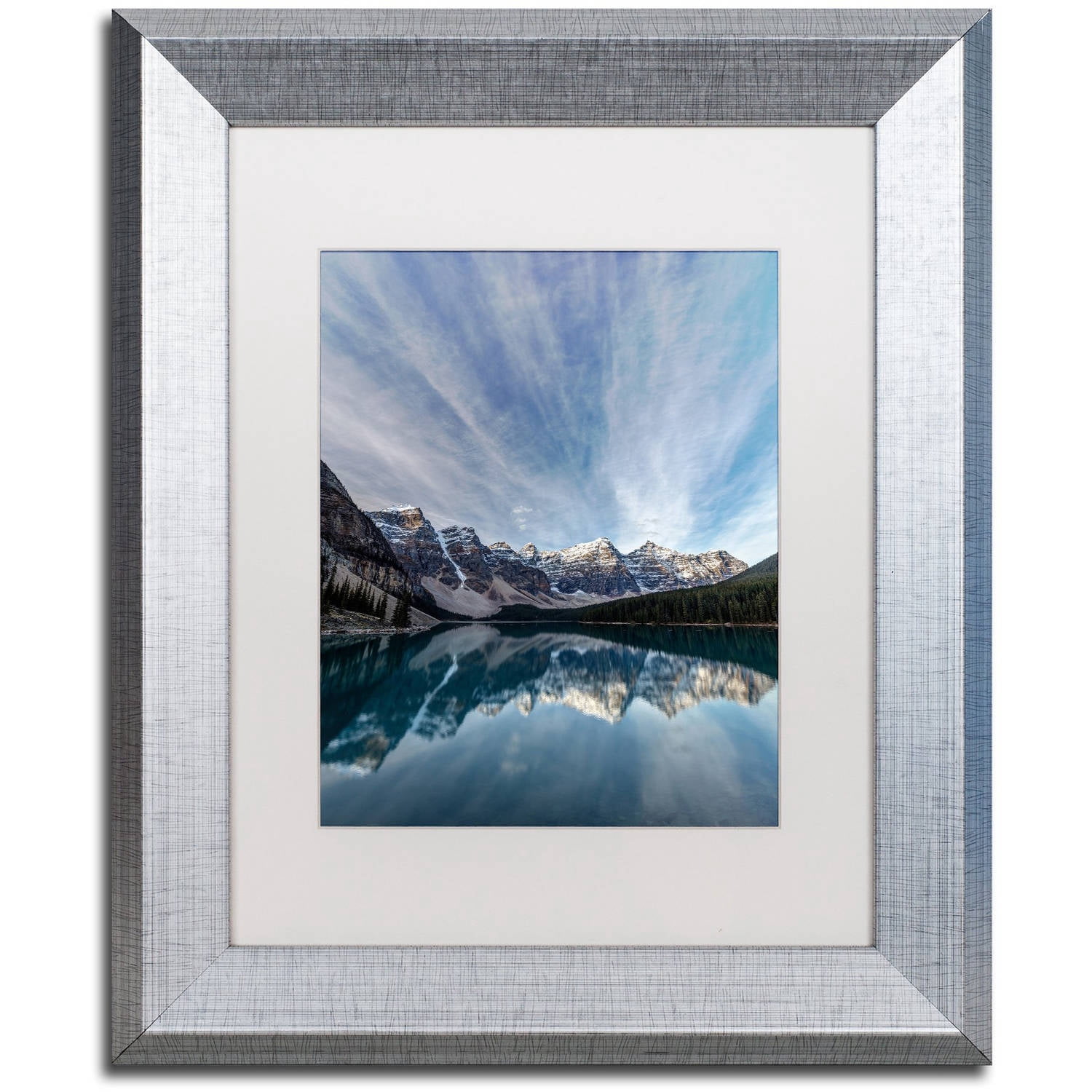 Trademark Fine Art 'Moraine Lake Sky' Canvas Art by Pierre Leclerc ...