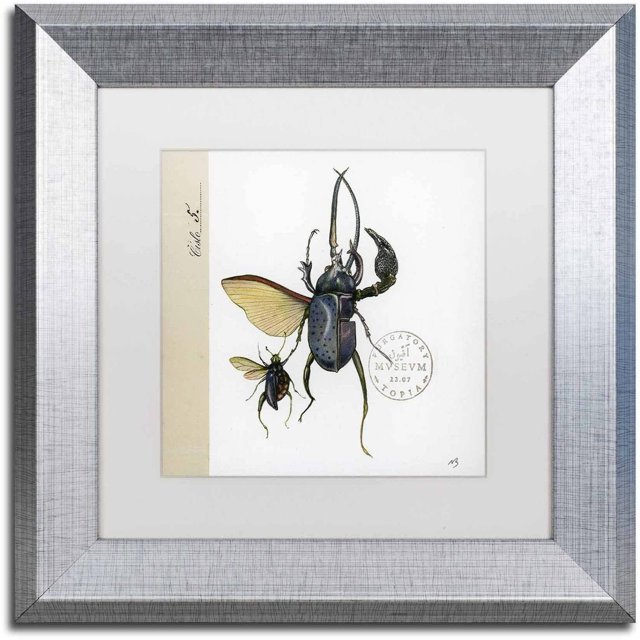 Trademark Fine Art 'Morph Insects' Canvas Art by Nick Bantock, White ...