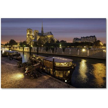 Trademark Fine Art 'West Front Notre Dame' Canvas Art by A. Pugin ...