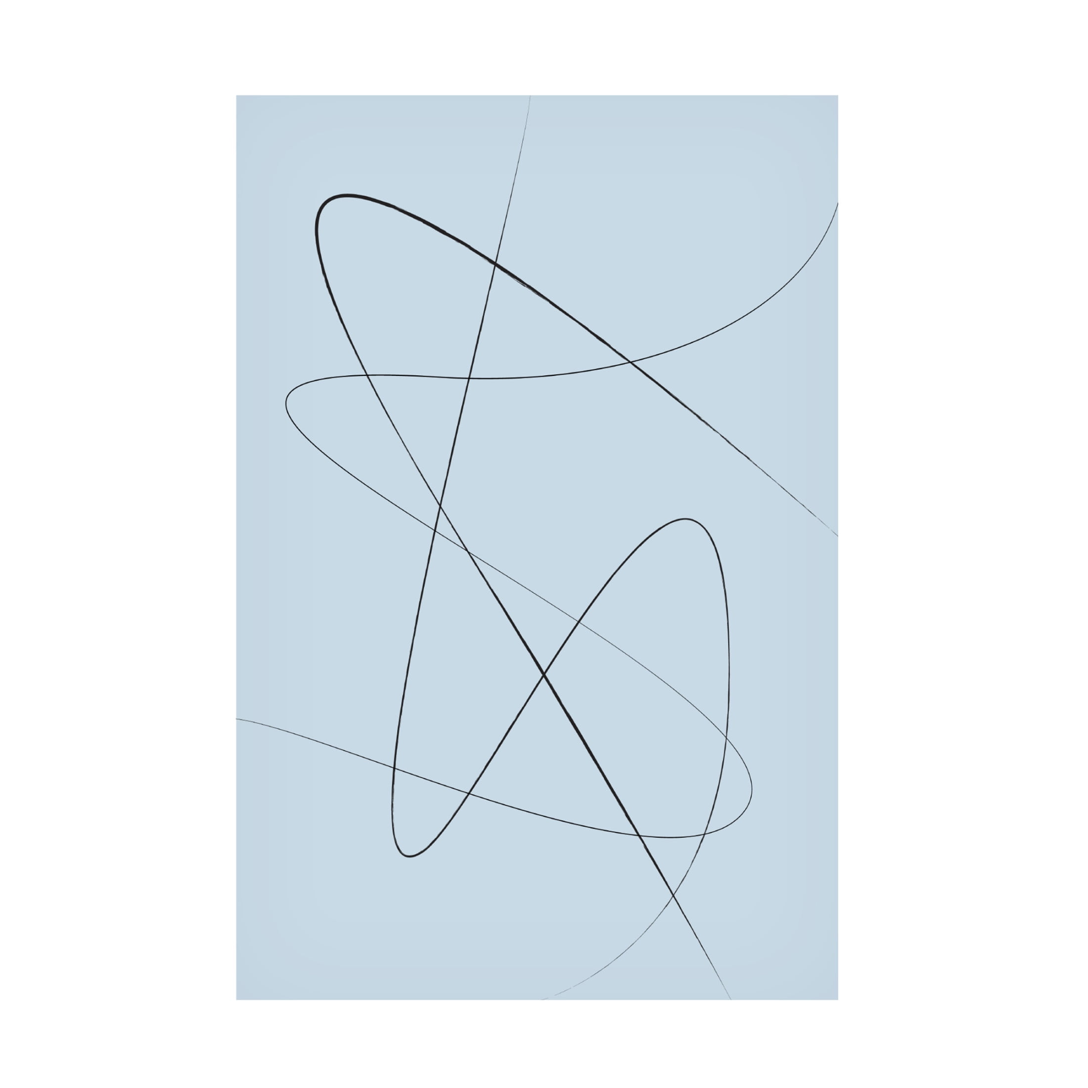 Trademark Art Oju Design Blue Abstract No2 Canvas Wall Art - Walmart.com