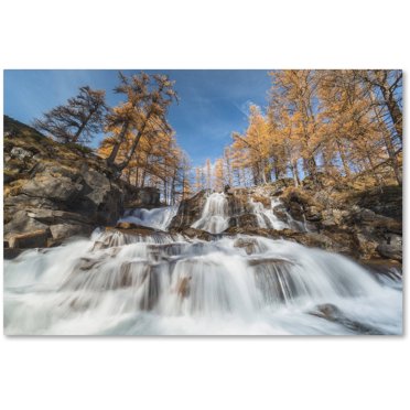 Trademark Fine Art 'Power of Mountains' Canvas Art by Mathieu Rivrin ...