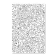 Trademark Fine Art 'Flower 3' Canvas Art by Miguel Balbas - Walmart.com