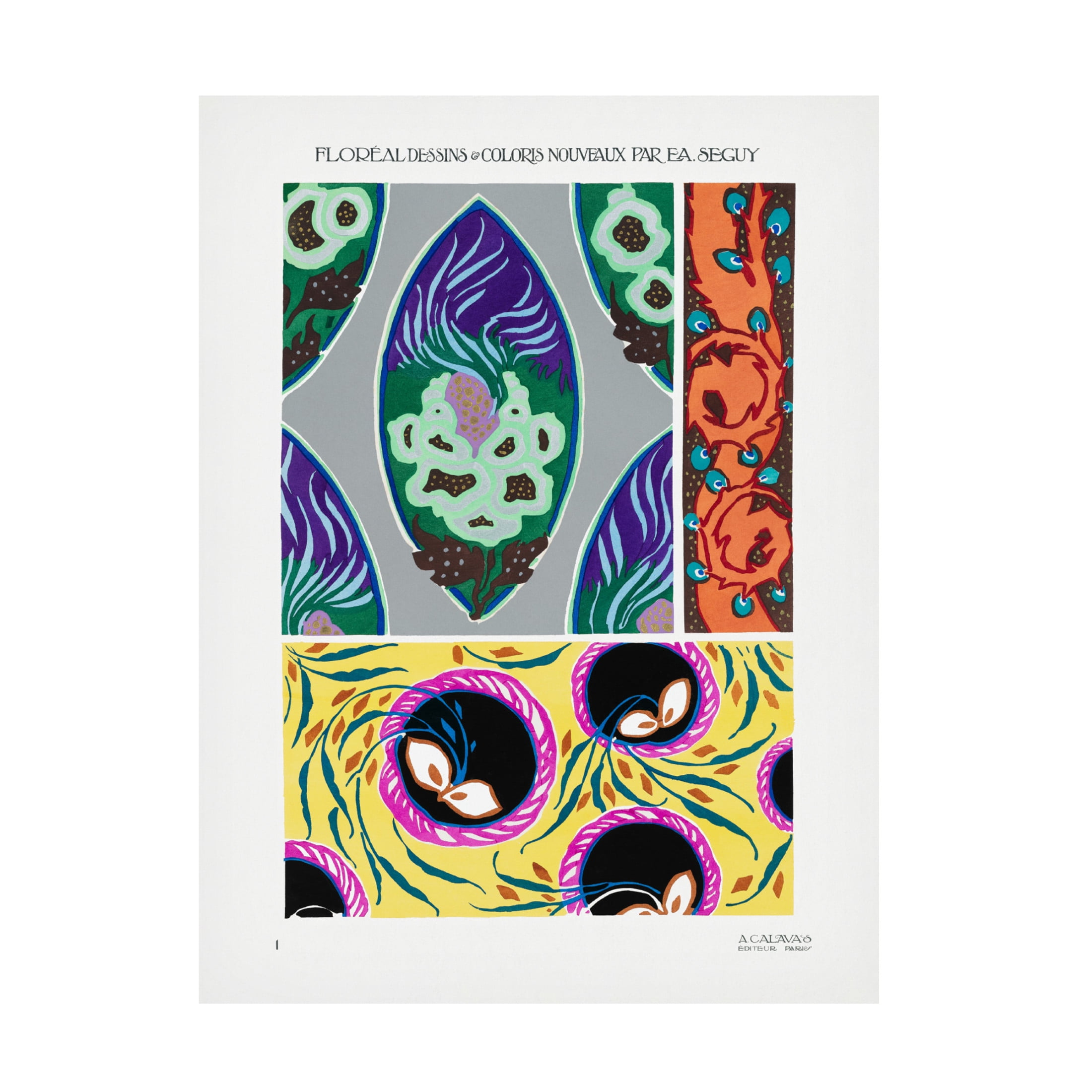 Trademark Fine Art Pictufy Patern 1 Canvas Wall Art - Walmart.com