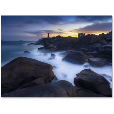 Trademark Fine Art "Double Rainbow" Canvas Art by Mathieu Rivrin ...