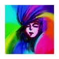 Trademark Fine Art 'Pop Art Lady' Canvas Art by Howie Green - Walmart.com