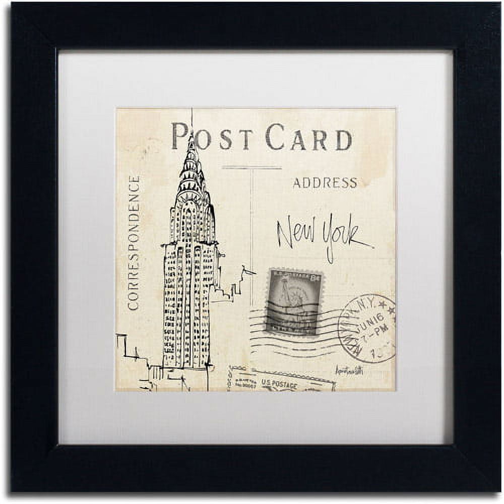 Trademark Fine Art "Postcard Sketches I" Canvas Art by Anne Tavoletti ...