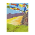 Trademark Fine Art 'Prayer Flags III' Canvas Art by Carolyn Roth ...