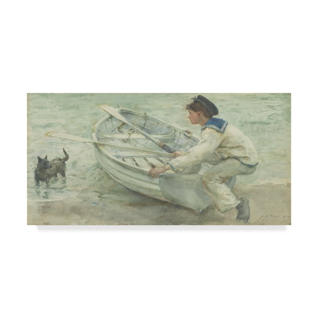 Free Shipping! Trademark Fine Art 'Preparing to Launch' Canvas Art by ...