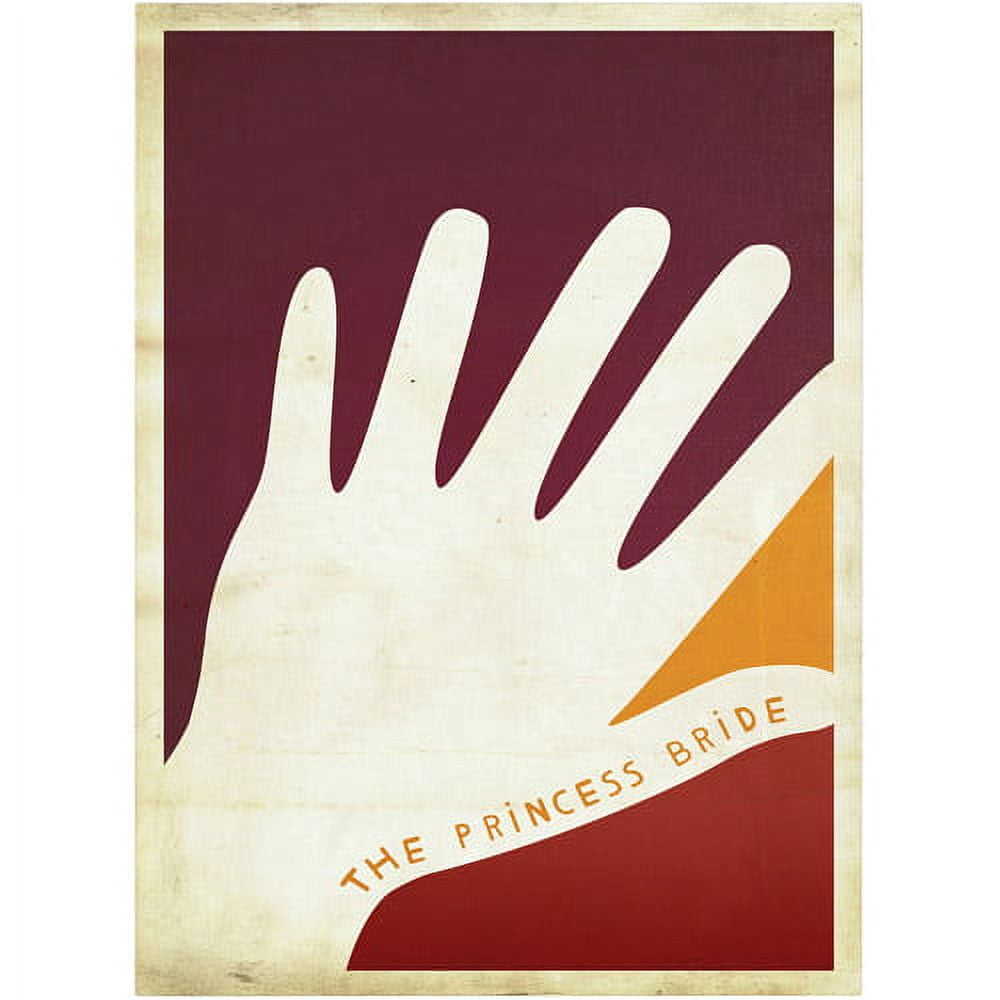 Trademark Fine Art Princess Bride Canvas Art by Megan Romo Frameless ...