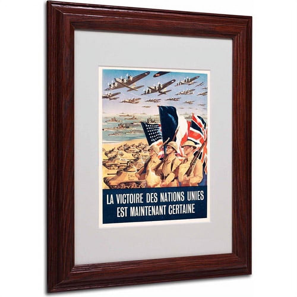 Trademark Fine Art "Propaganda Poster from World War II" Canvas Art ...