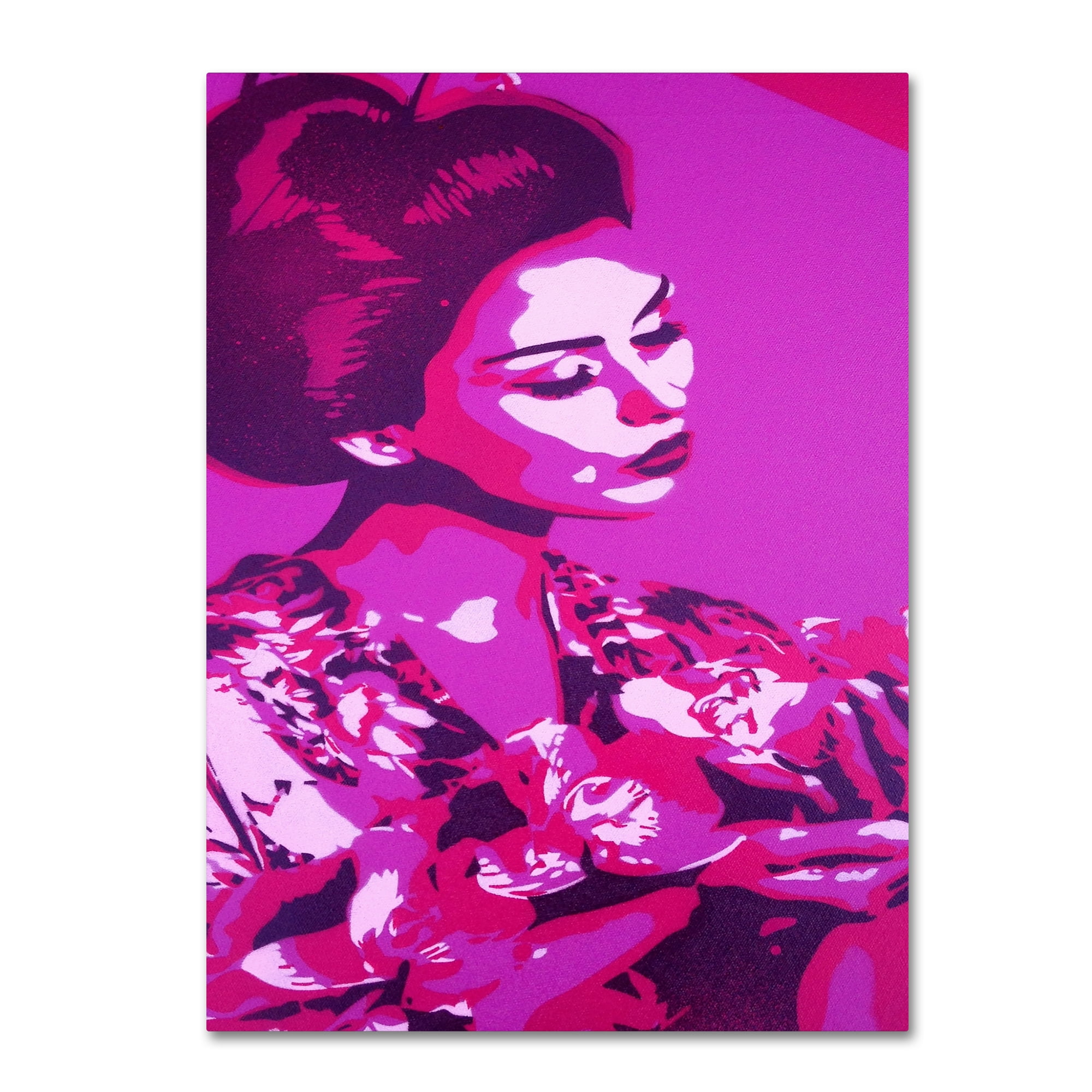 Abstract Geisha Art