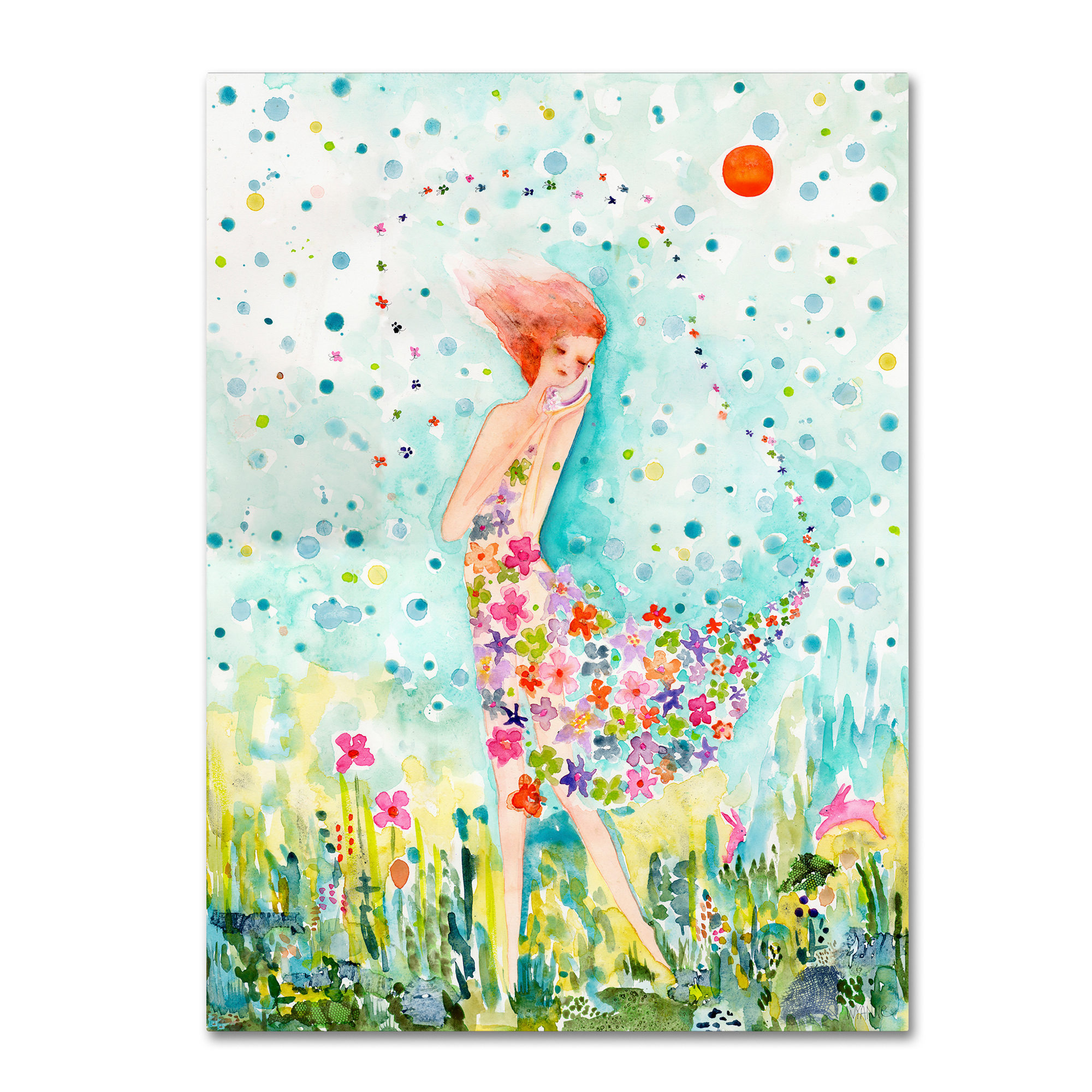 Trademark Fine Art 'Release' Canvas Art by Wyanne - Walmart.com