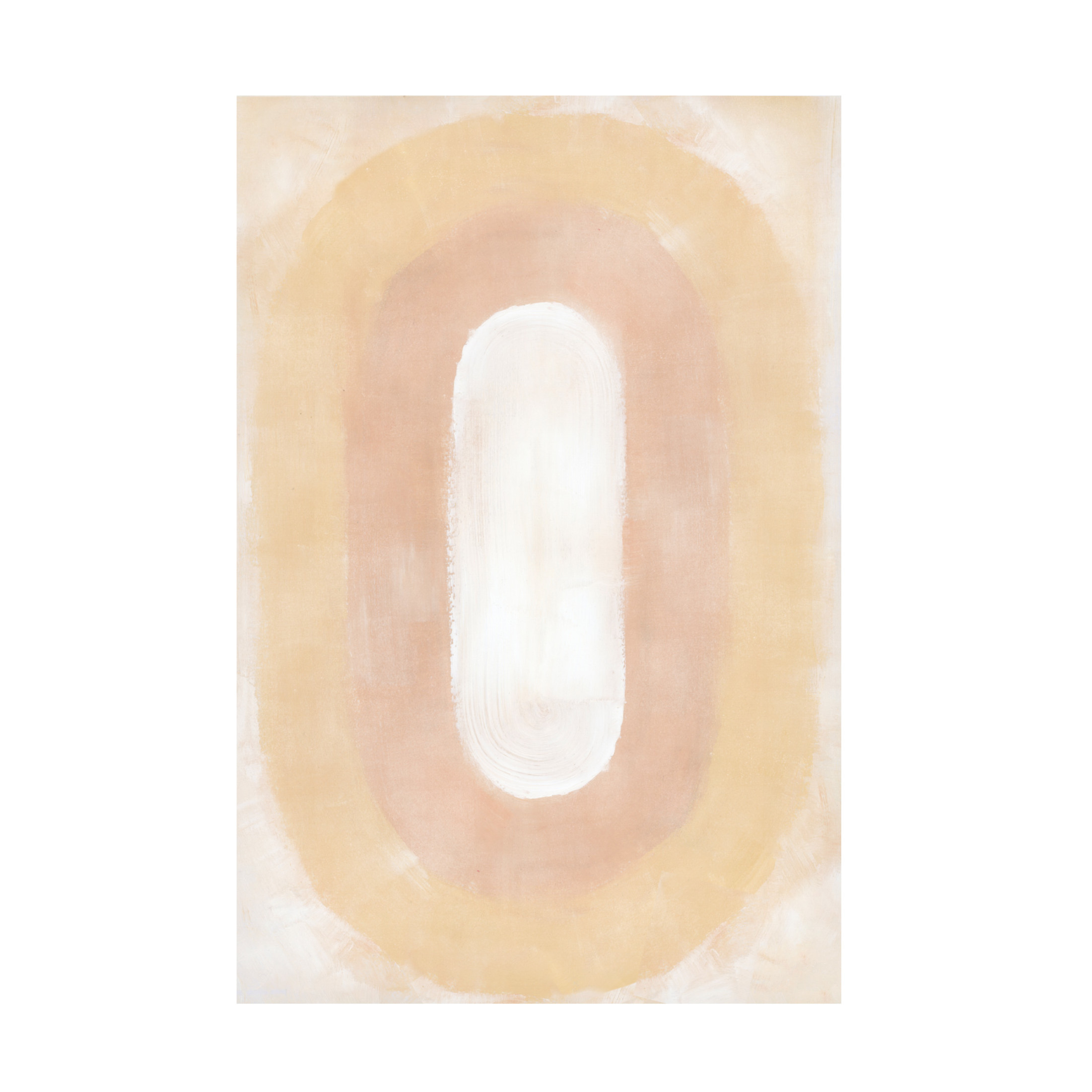 Trademark Fine Art Rosana Laiz Blursbyai Myung ovals Canvas Wall Art ...