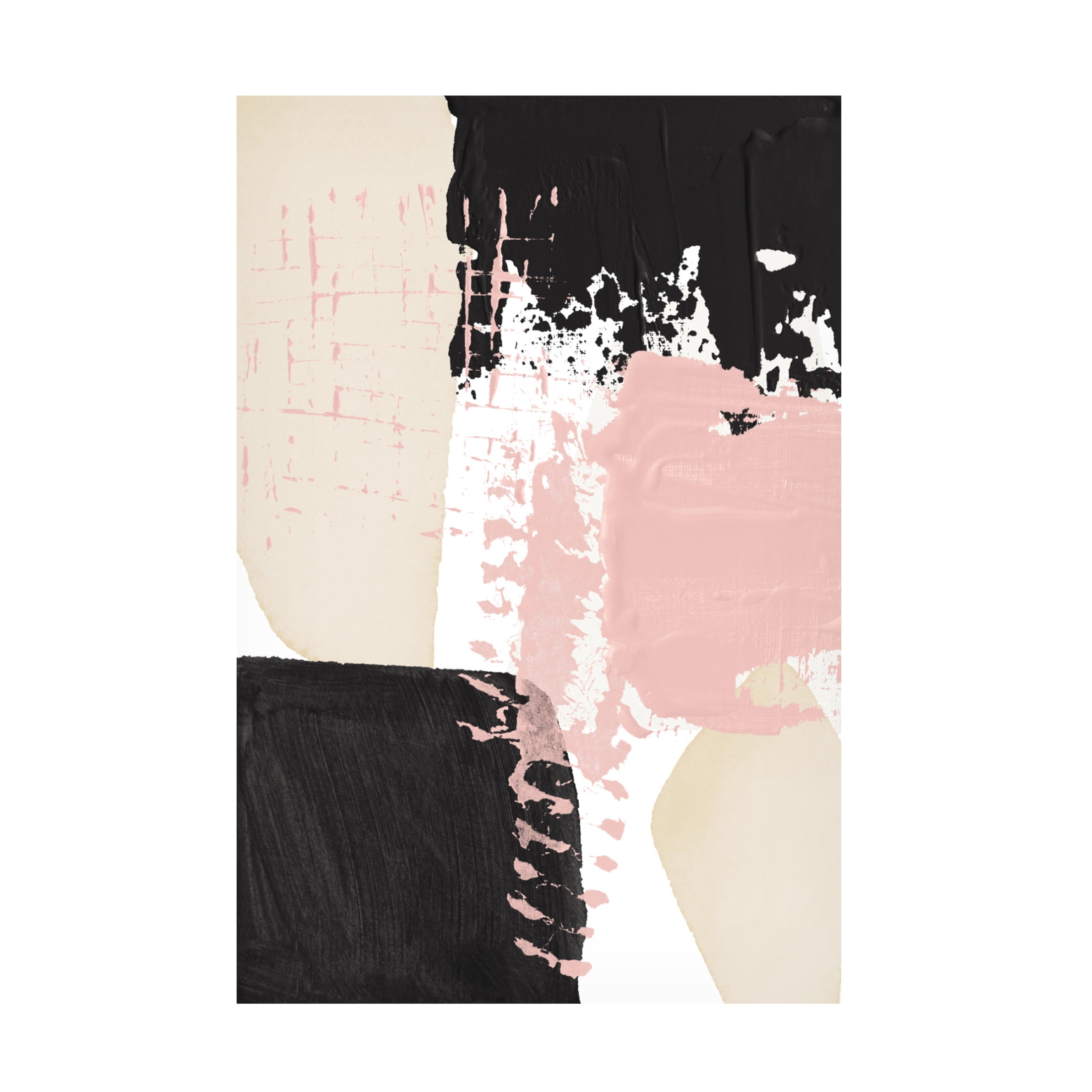 Trademark Fine Art Sally Ann Moss Expression of calm 3 Canvas Wall Art ...