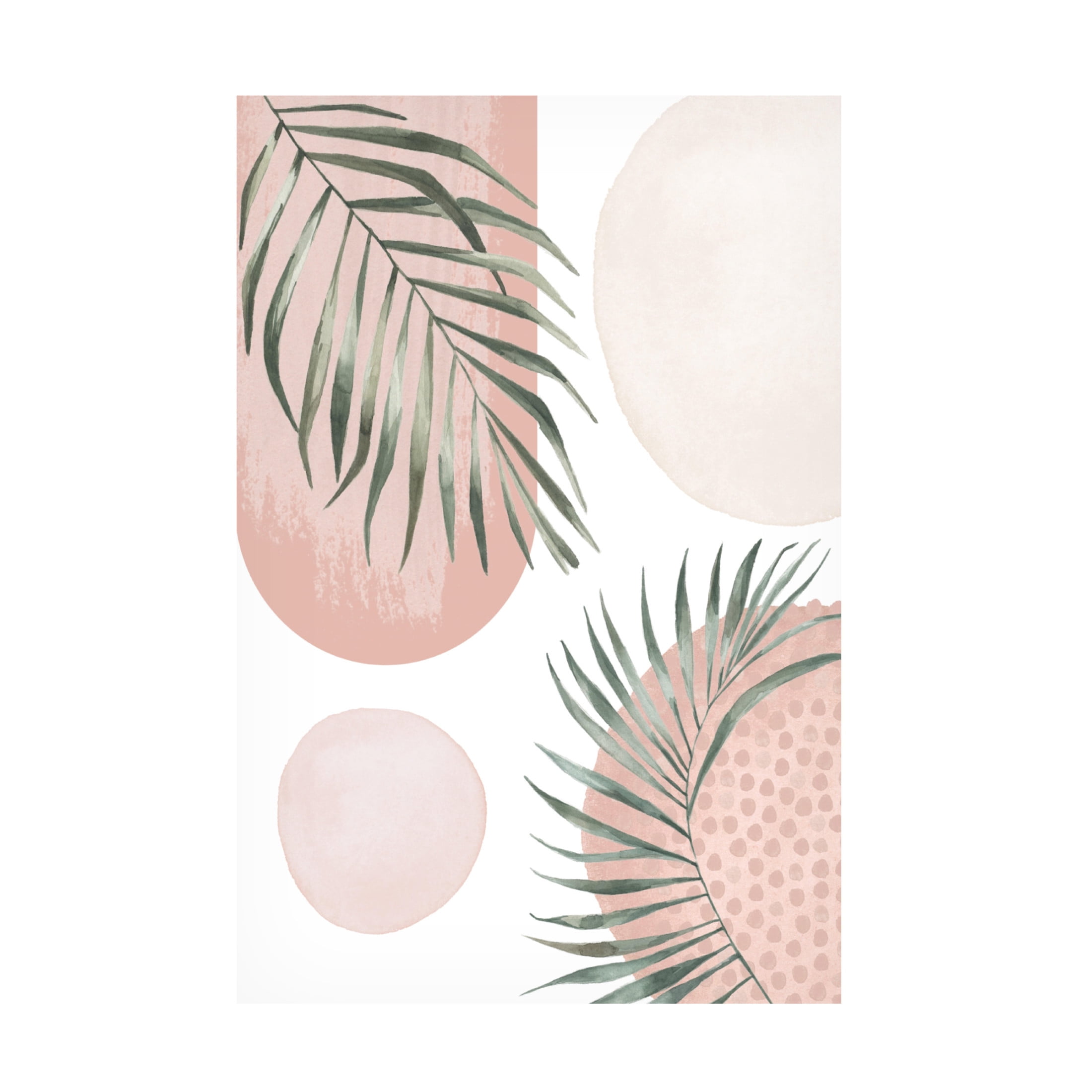 Trademark Fine Art Sally Ann Moss Green Fern 1 Canvas Wall Art ...