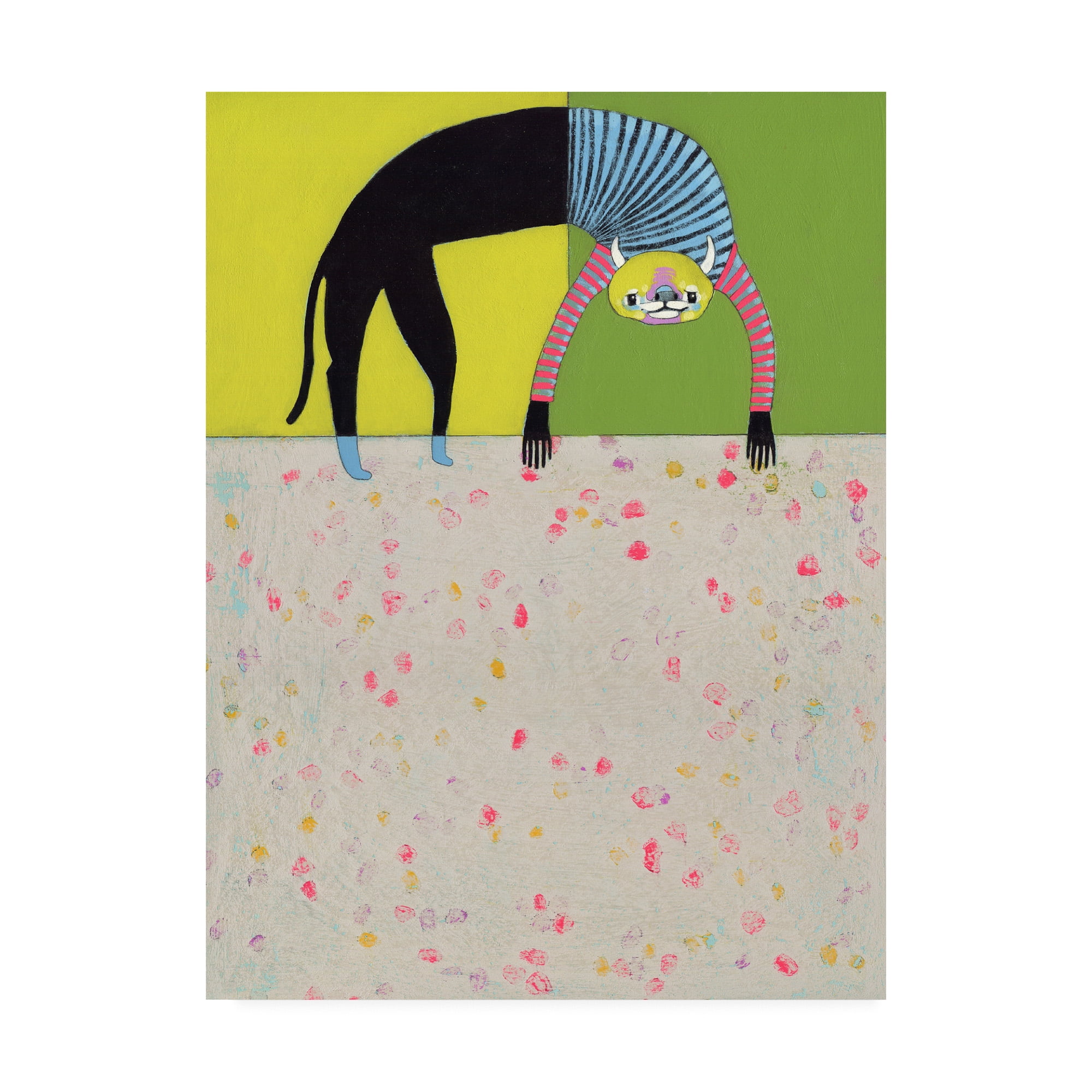 Trademark Fine Art Shapeshifter Canvas Art - Gallery-Wrapped 24 x 32 ...