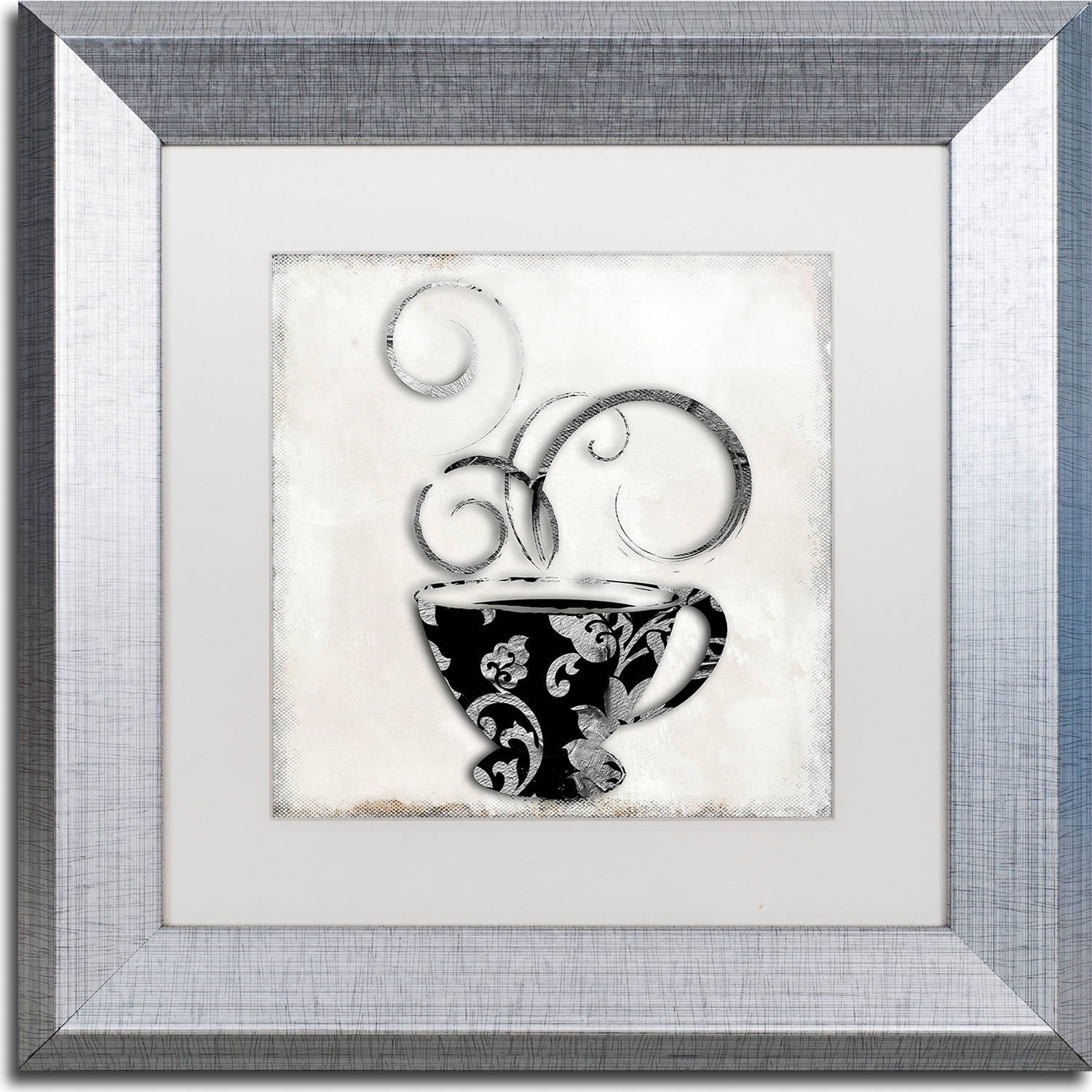 Trademark Fine Art Silver Brewed 2 Canvas Art by Color Bakery, White ...