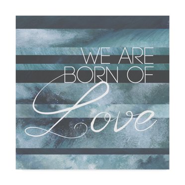 Trademark Art "Sweet Baby Boy" Canvas Art by Grace Riley, 3-Piece Panel ...