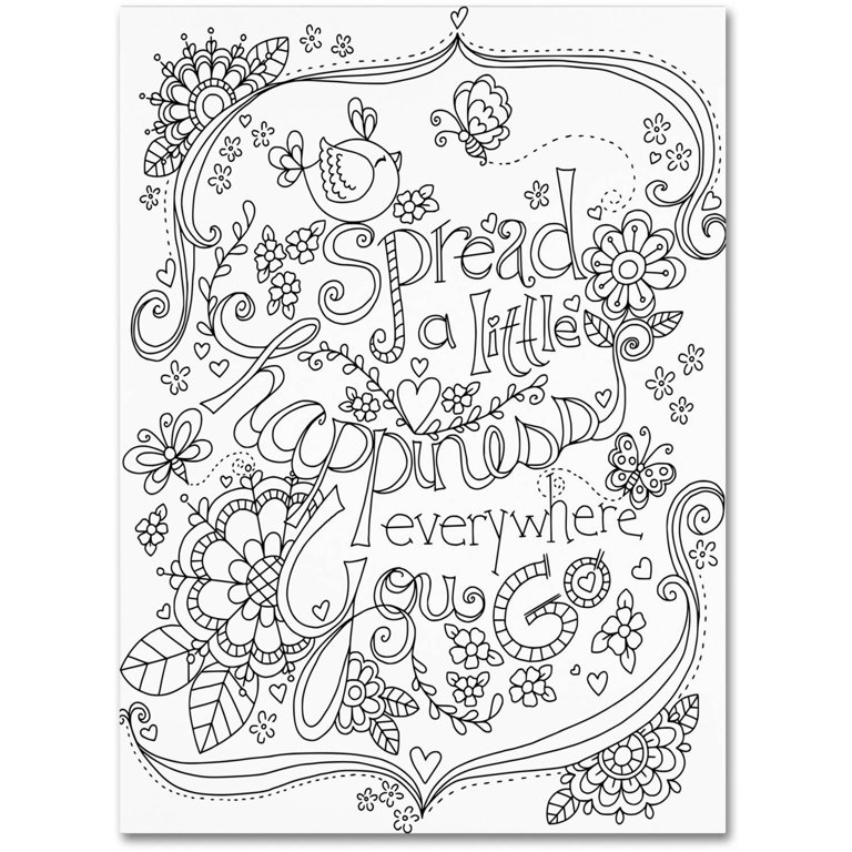 cheerfulness coloring pages