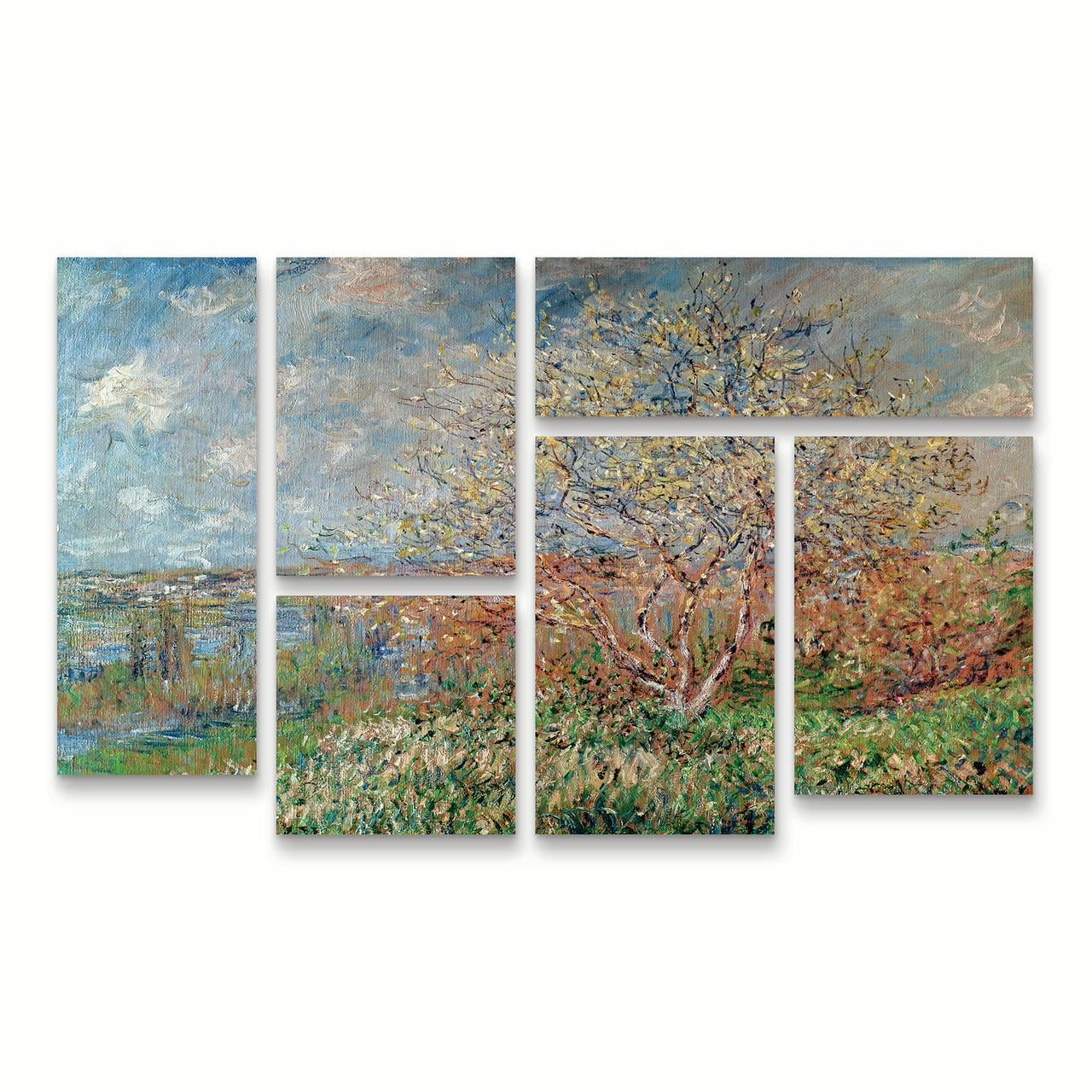 Free Shipping! Trademark Fine Art Spring 1880 Canvas Art by Claude ...