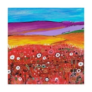 Trademark Fine Art 'Spring Birds Flowers' Canvas Art by Cathy Horvath ...