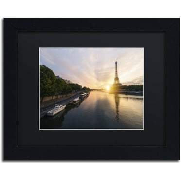 Trademark Fine Art "Sunrise in Notre Dame de Paris" Canvas Art by ...
