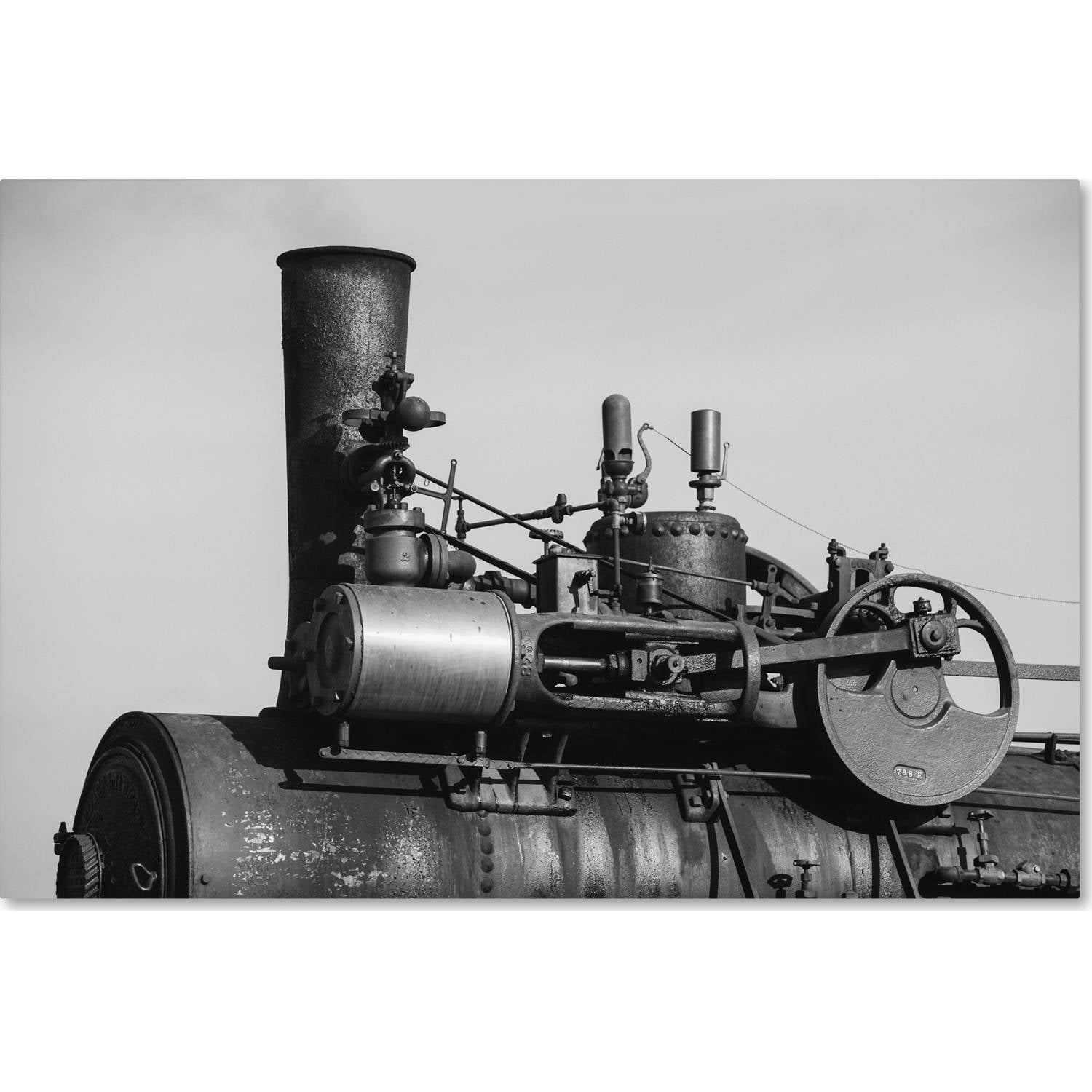 Trademark Fine Art "Steam Engine" Canvas Art by Jason Shaffer - Walmart.com