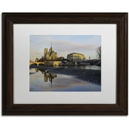 Trademark Fine Art "Crazy Morning Light Paris" Canvas Art by Mathieu ...
