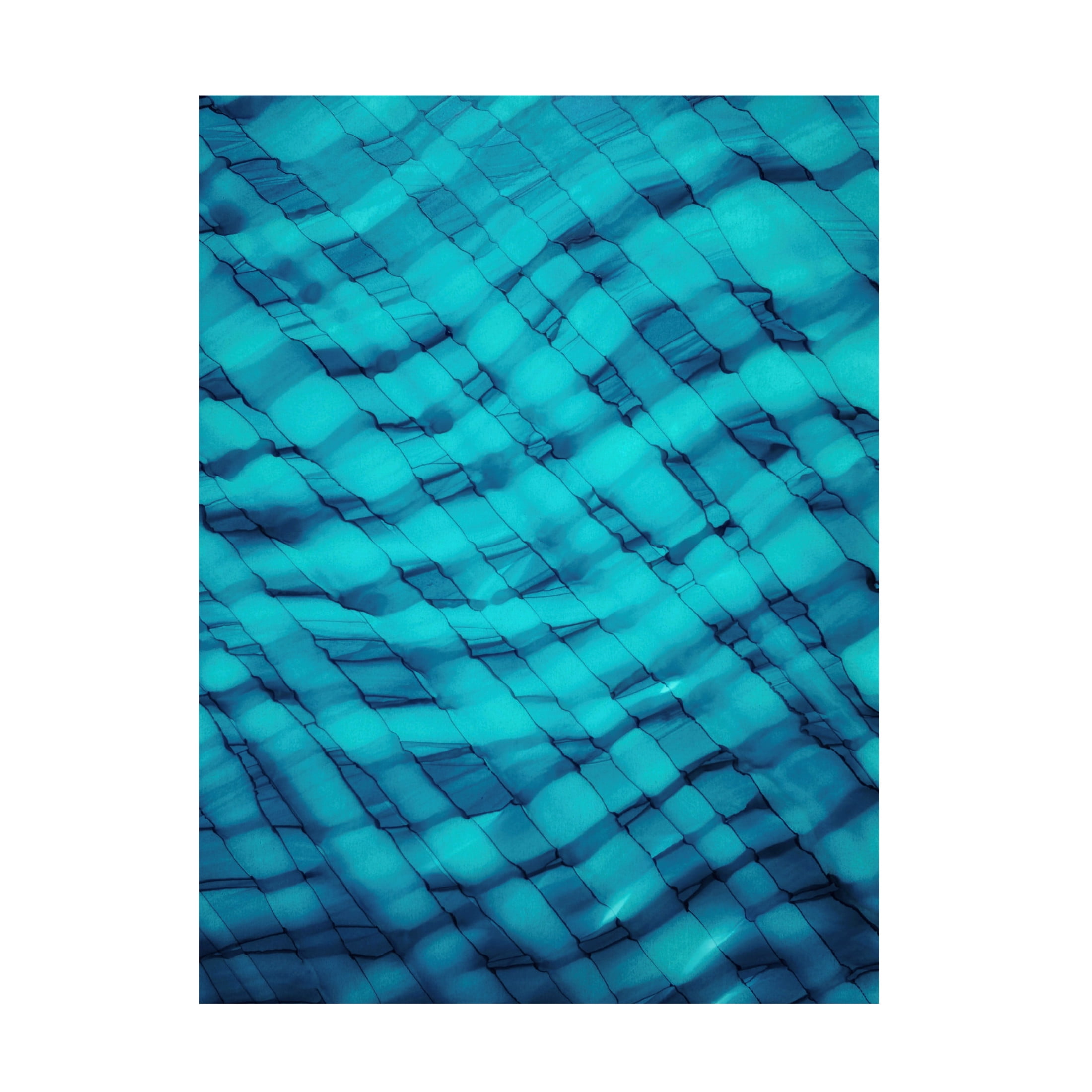 Trademark Fine Art Tara Mann Teally Ripple Canvas Wall Art - Walmart.com