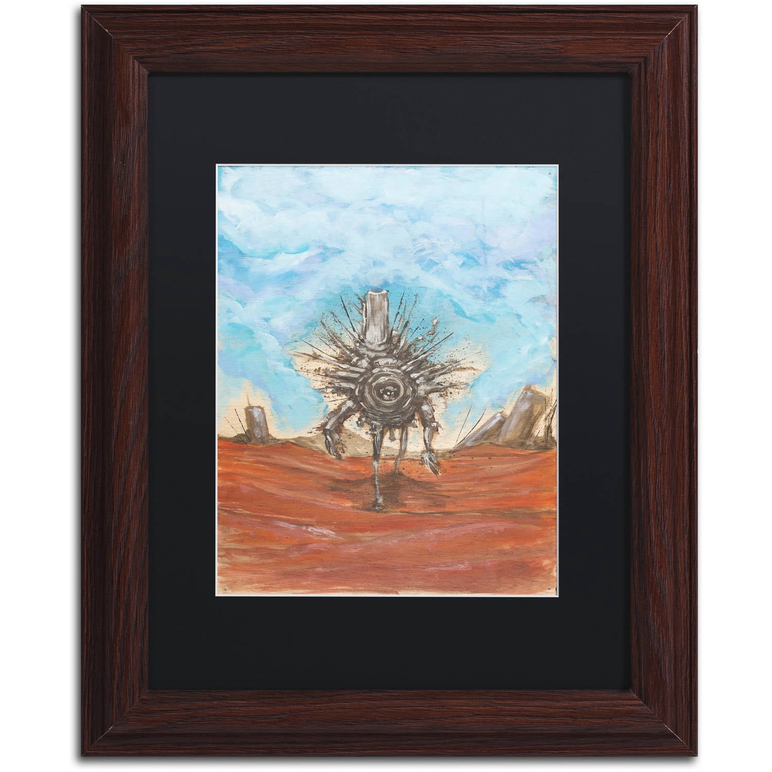 Trademark Fine Art 'The Internet' Canvas Art by Craig Snodgrass, Black ...