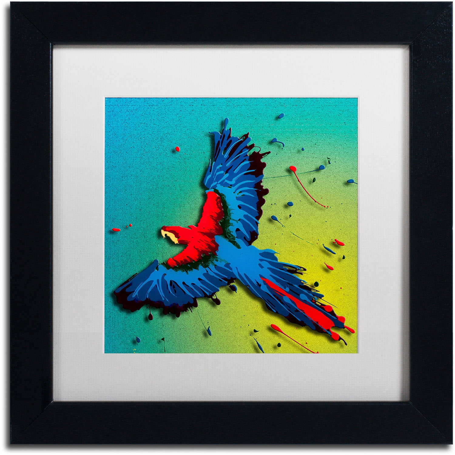 Trademark Fine Art "The Raven 4" Canvas Art by Roderick Stevens, White ...