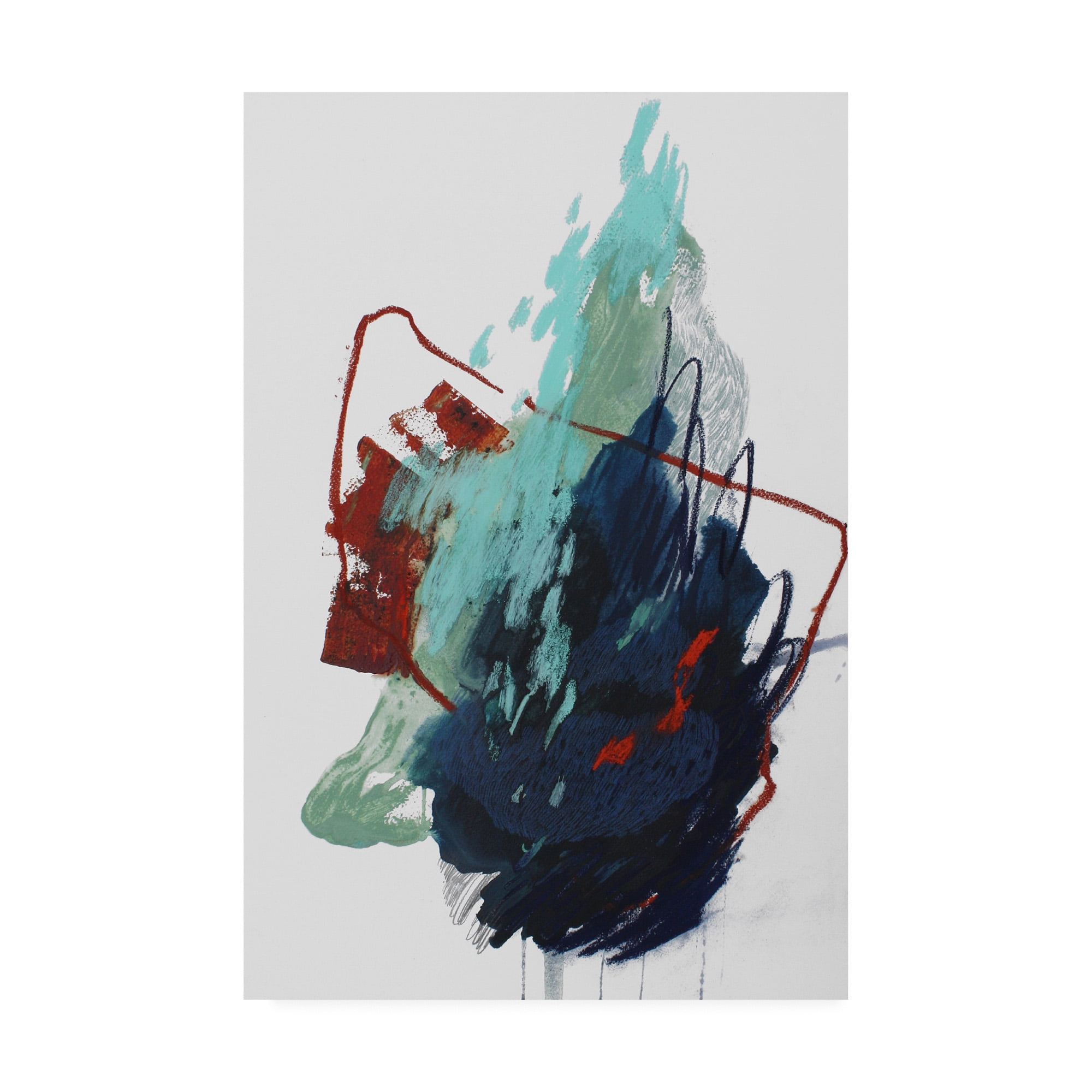 Trademark Fine Art 'The Summer No. 4' Canvas Art by Ying Gu - Walmart.com