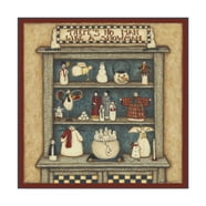 Trademark Fine Art 'Folk Bear' Canvas Art by Robin Betterley - Walmart.com