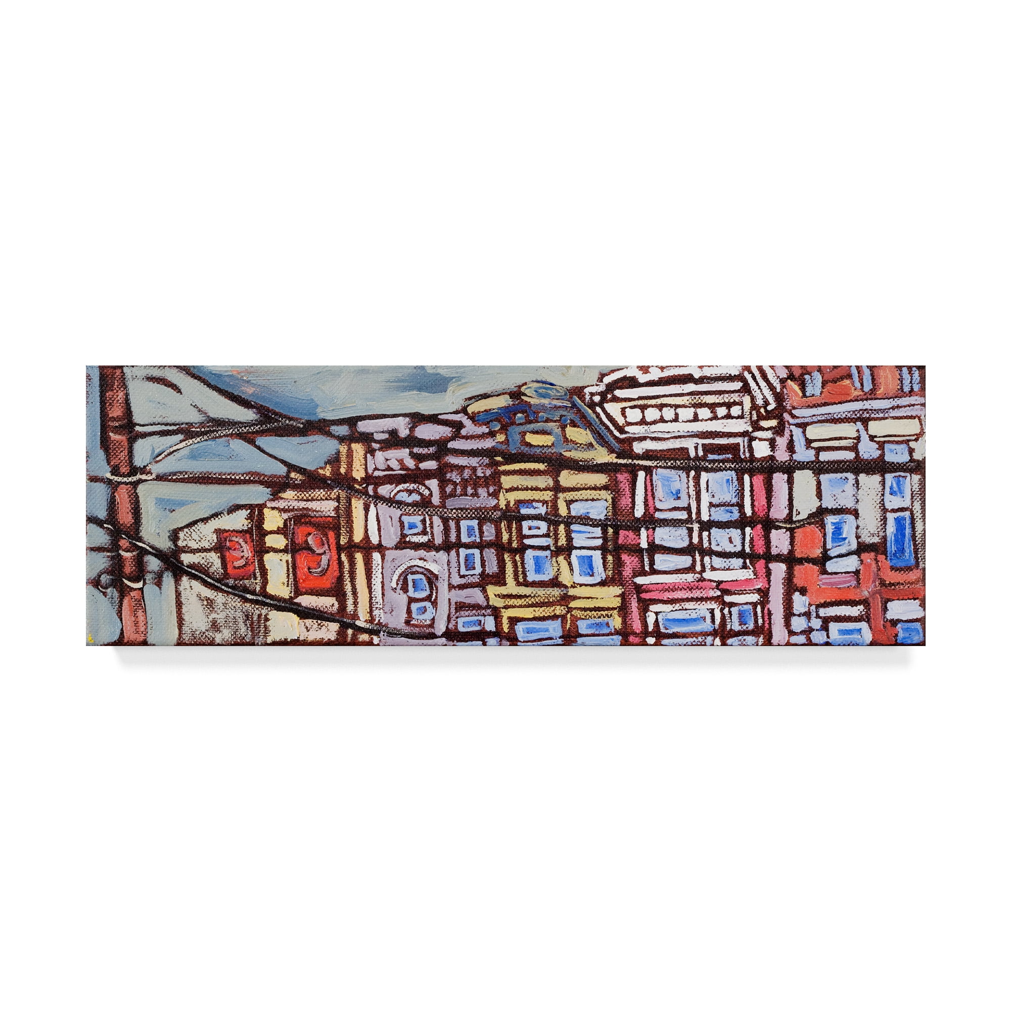 Trademark Fine Art 'Urban Wires I' Canvas Art by Erin McGee Ferrell ...