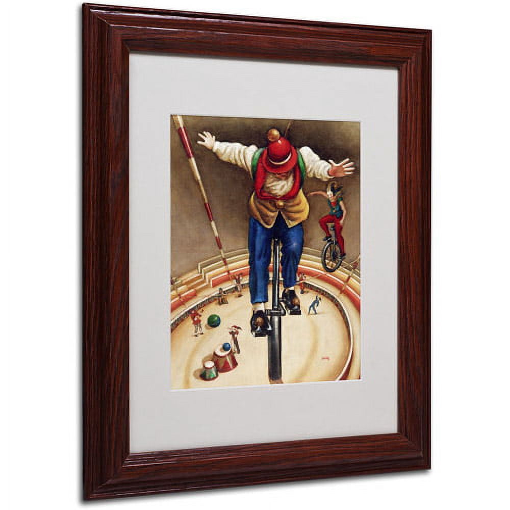 Trademark Fine Art "Vertigus" Canvas Art by Edgar Barrios, Wood Frame ...