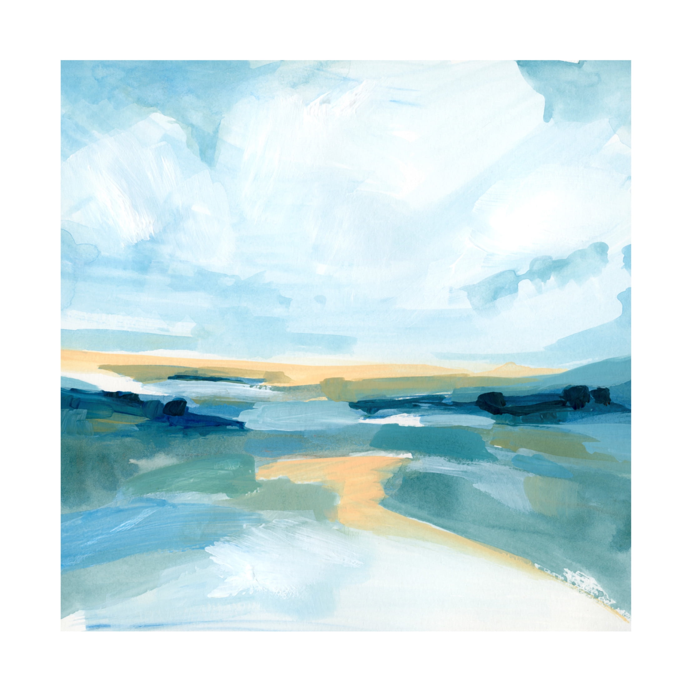 Trademark Fine Art Victoria Borges Basin Sunshine II Canvas Wall Art ...
