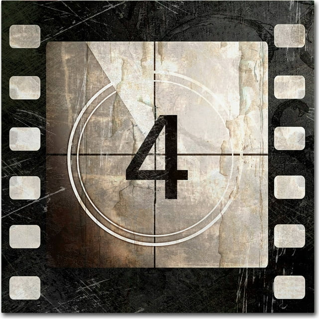 Trademark Fine Art "Vintage Countdown IV" Canvas Art by Color Bakery ...