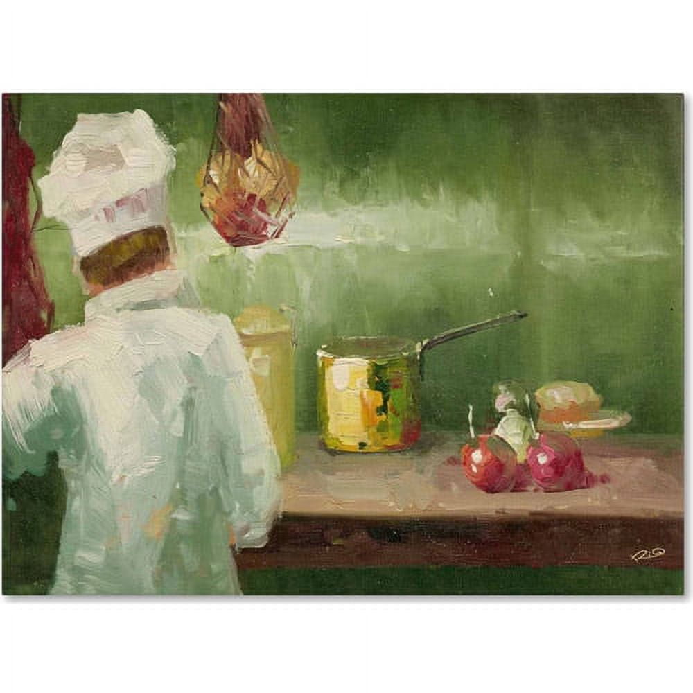 Trademark Fine Art "What's Cooking" Canvas Art by Rio - Walmart.com