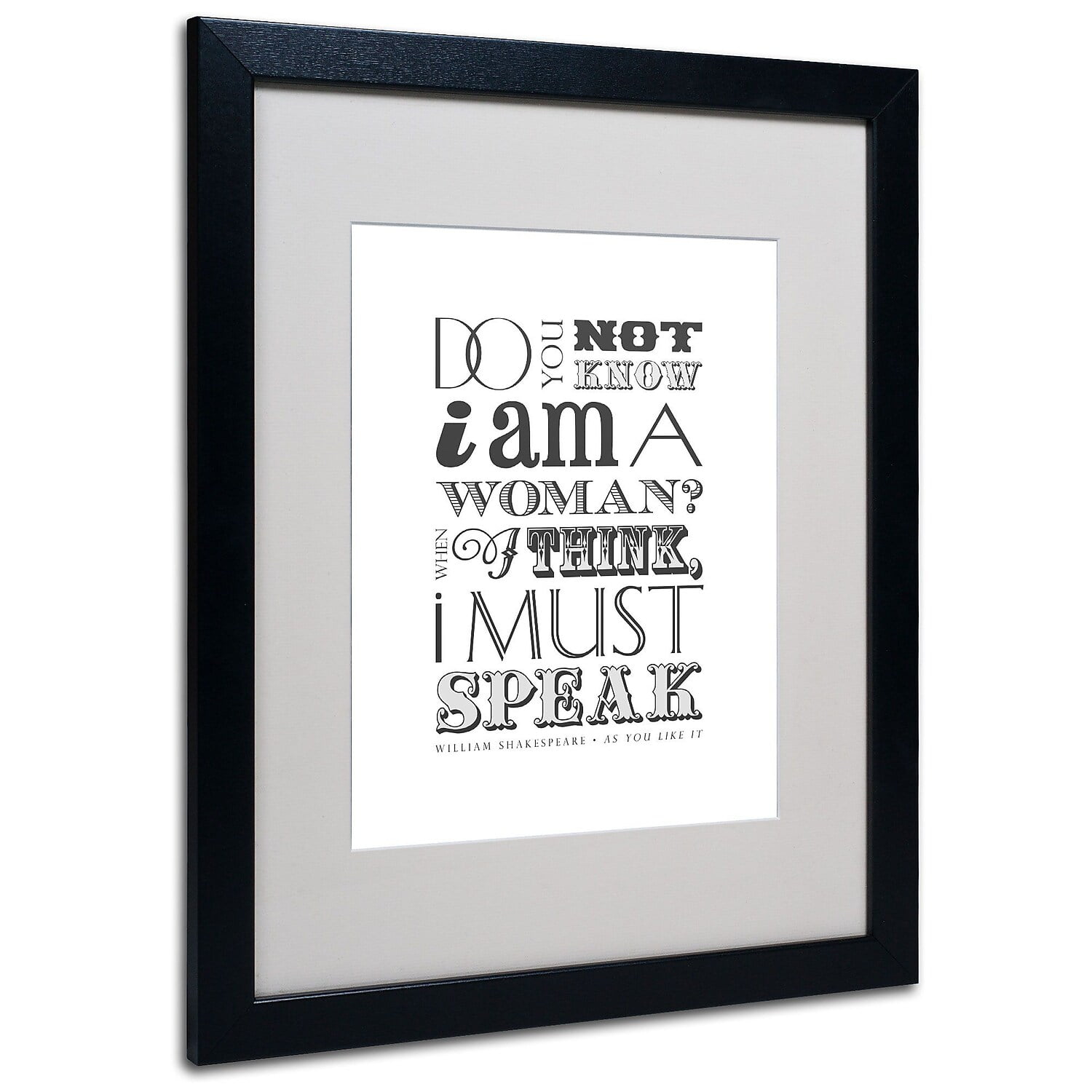 Trademark Fine Art "Women Must Speak II" Canvas Art by Megan Romo ...